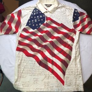 Guide Gear | Shirts | Guide Gear Usa Independence Polo Shirt | Poshmark